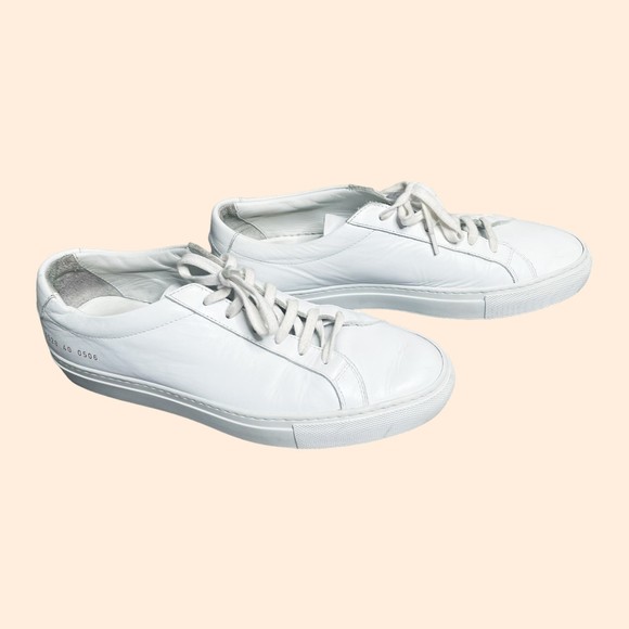 Common Projects | Shoes | Common Projects Achilles White Sneakers ...
